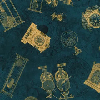 Instruments of the Hours 25cm RK215069 - Robert Kaufman – Sew Can I