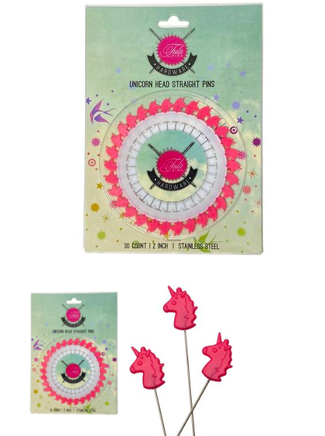 Tula Pink Unicorn Pins – Sew Can I